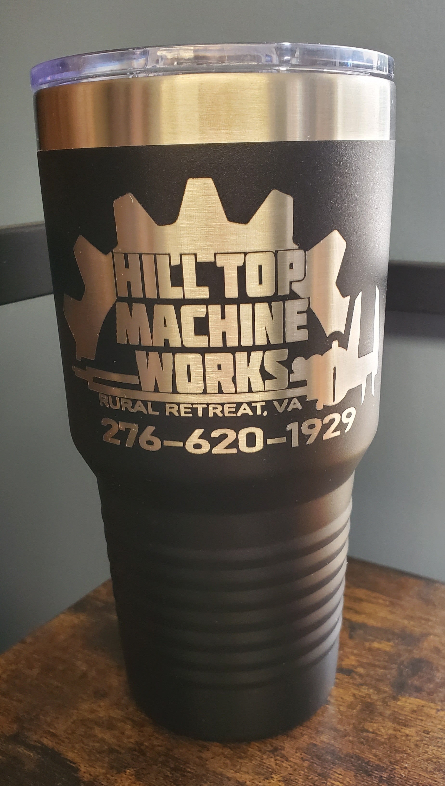 Hill Top Machine Works 30oz Tumbler | Farm Merch Bin