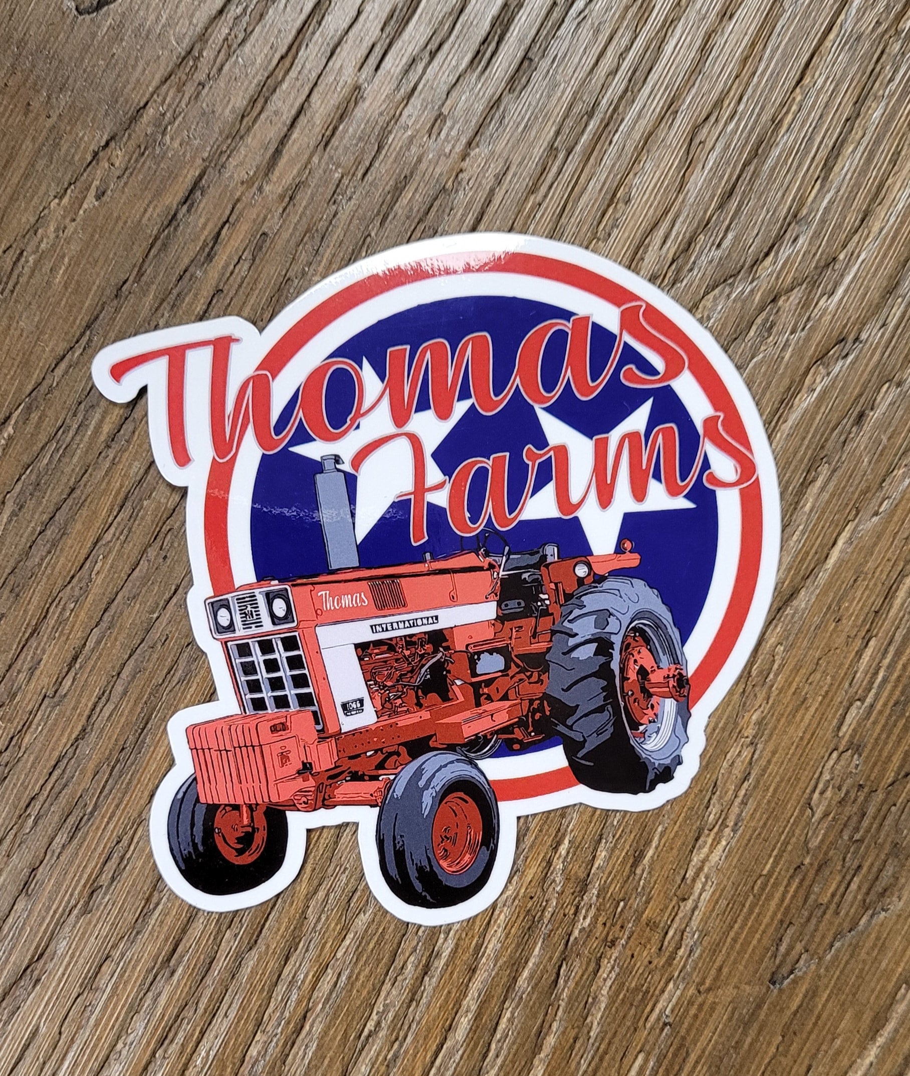 Thomas Farms Sticker | Farm Merch Bin