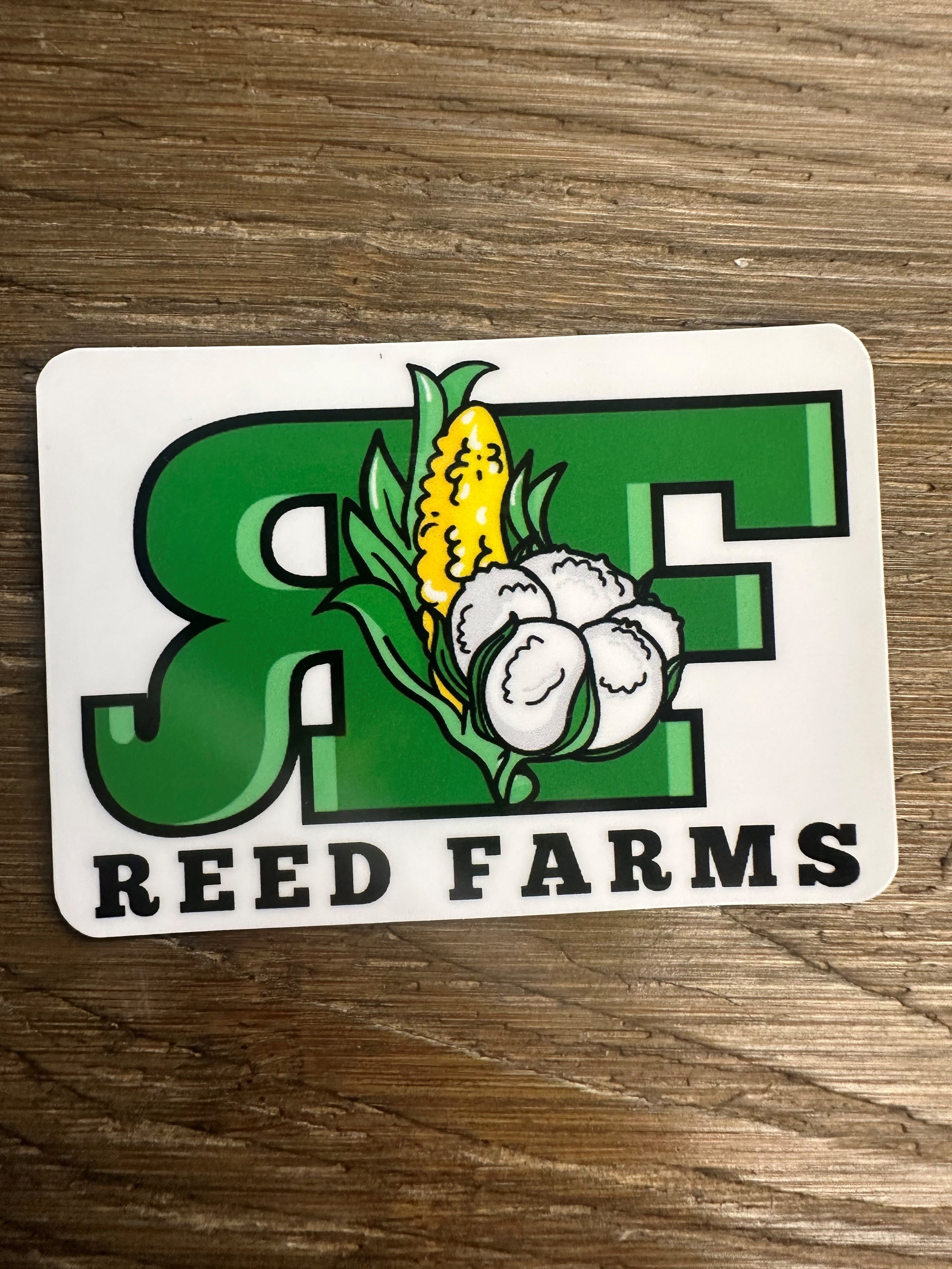 Reed Farms Sticker | Farm Merch Bin