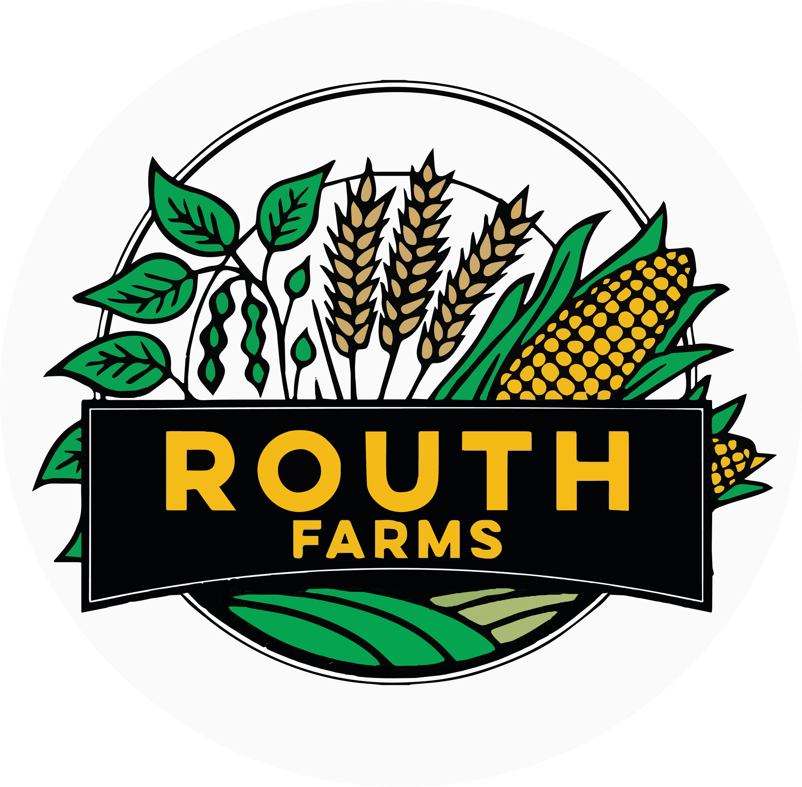 Routh Farms Sticker | Farm Merch Bin